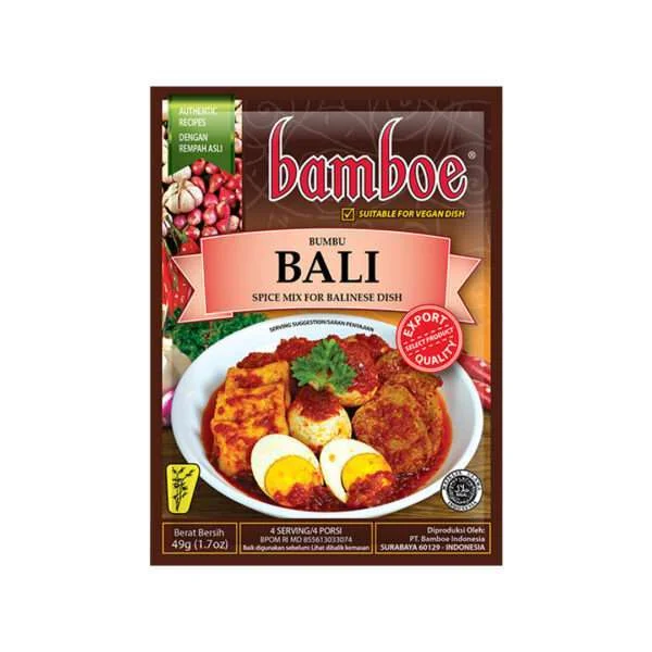 Bamboe Bumbu Bali 49gr - Sedap Food Group