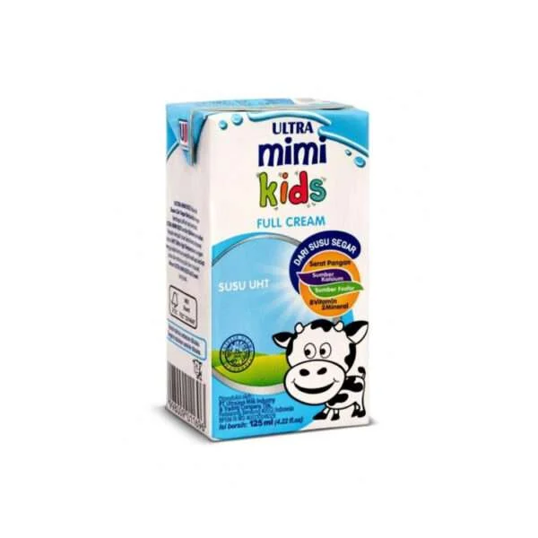 Ultra Mimi UHT Kids Full Cream 125ml - Sedap Food Group