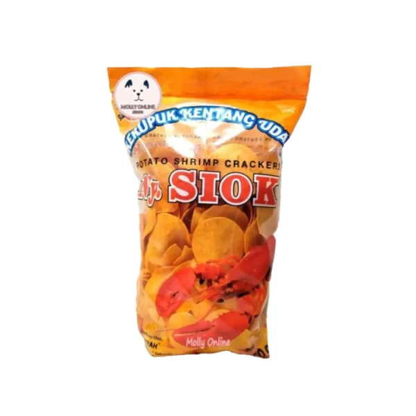 Ny Siok Potato Shrimp Crackers 450gr - Sedap Food Group