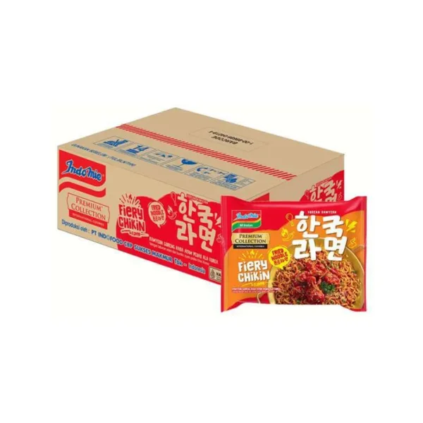 Indomie Premium Collection Korean Ramyeon Fried Noodle Fiery Chikin ...